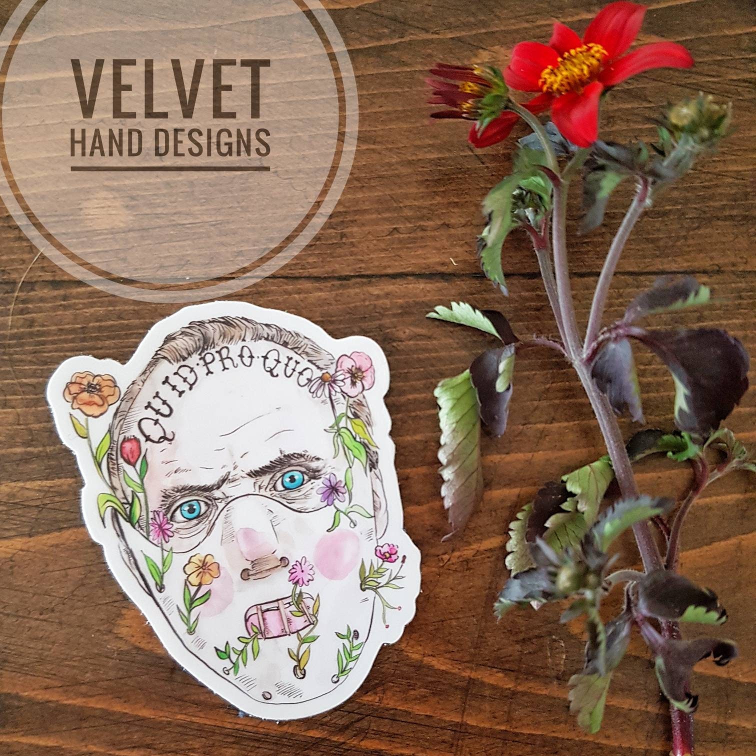 Quid Pro Quo Clarice 2.5x3 Vinyl Sticker - Etsy