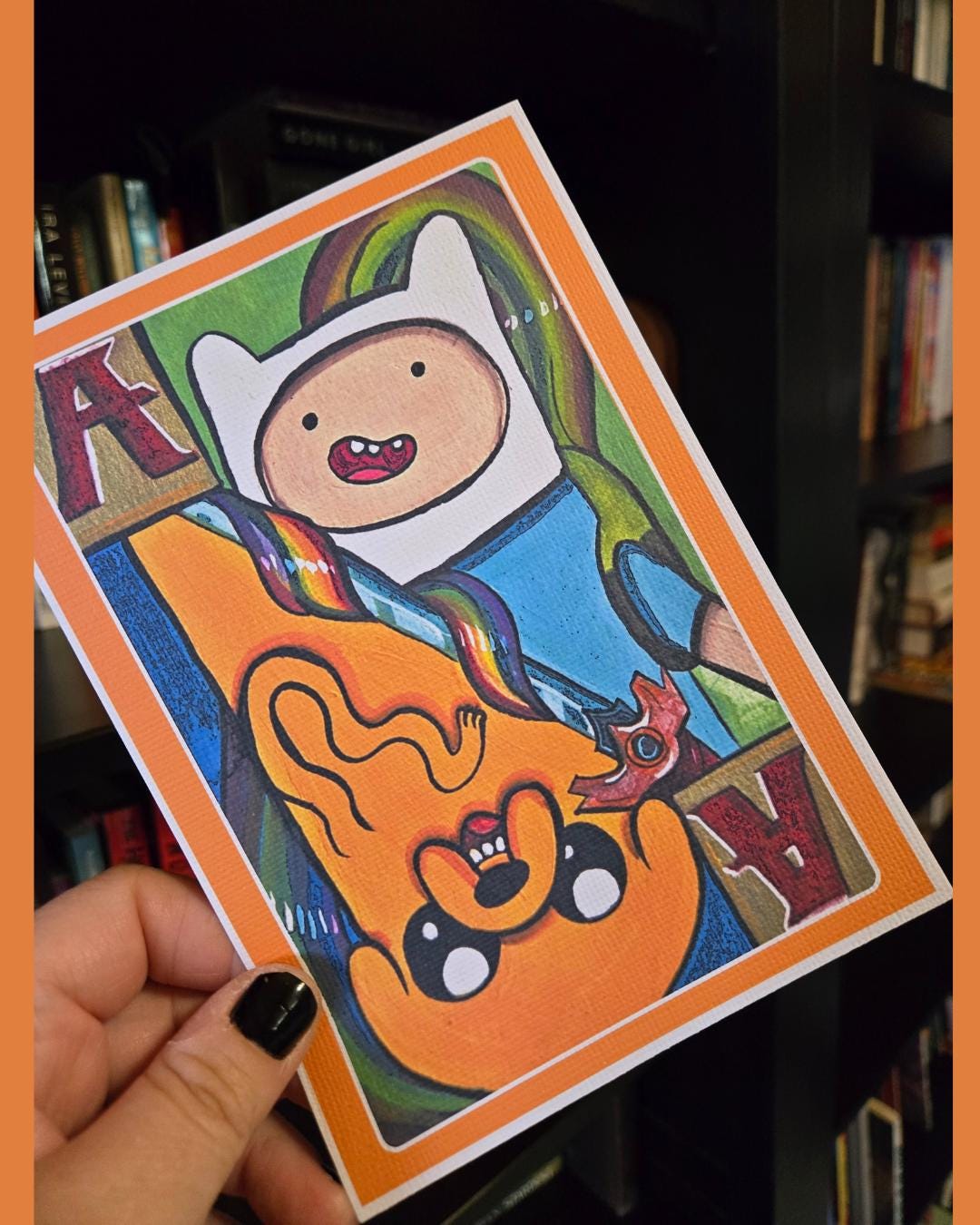 Adventure Time Playing Card Style Print - Etsy