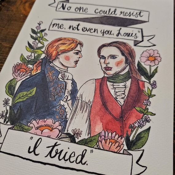 Lestat and Louis Print - Etsy