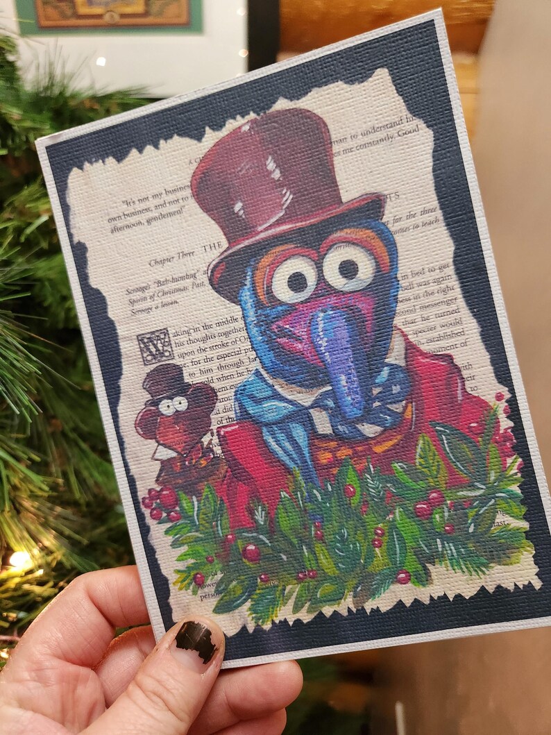 Muppet Charles Dickens Gonzo Rizzo Print of Original Painting - Etsy ...