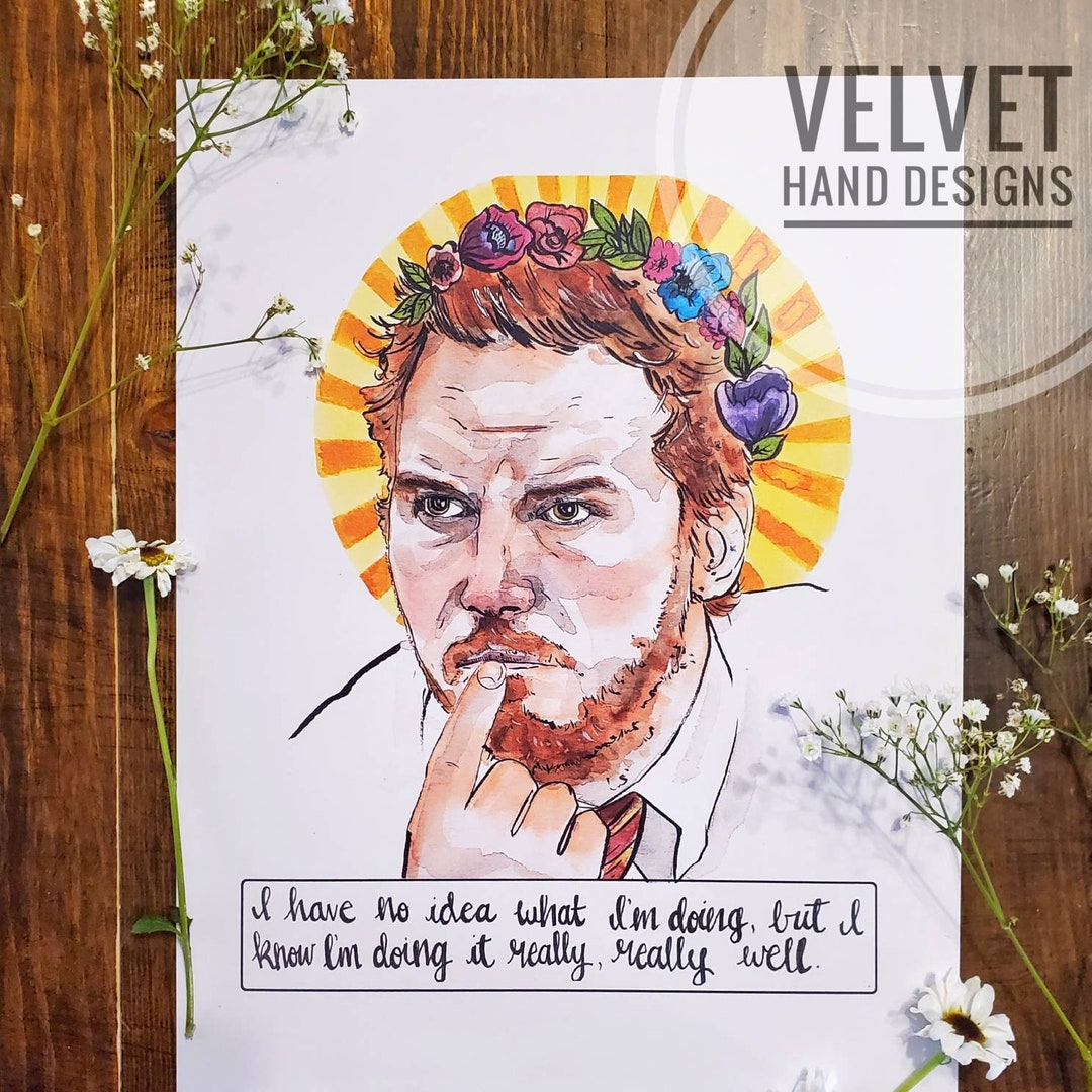 Andy Dwyer- Burt Macklin - Johnny Karate - Etsy