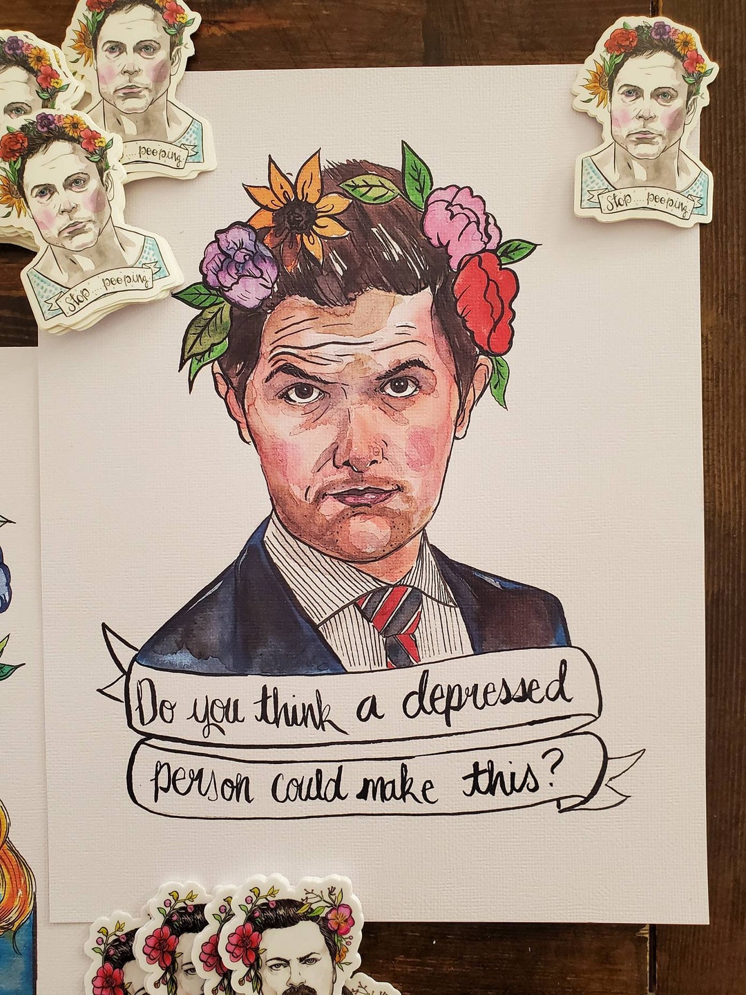 Ben Wyatt Print - Etsy