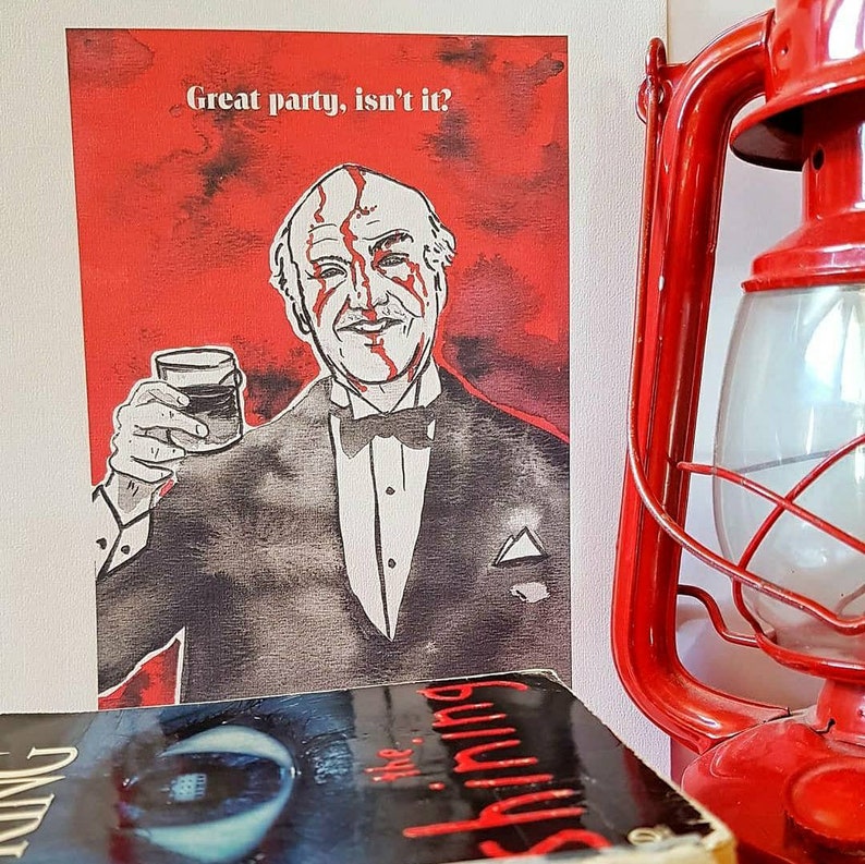 Horace Derwent the Shining Print - Etsy