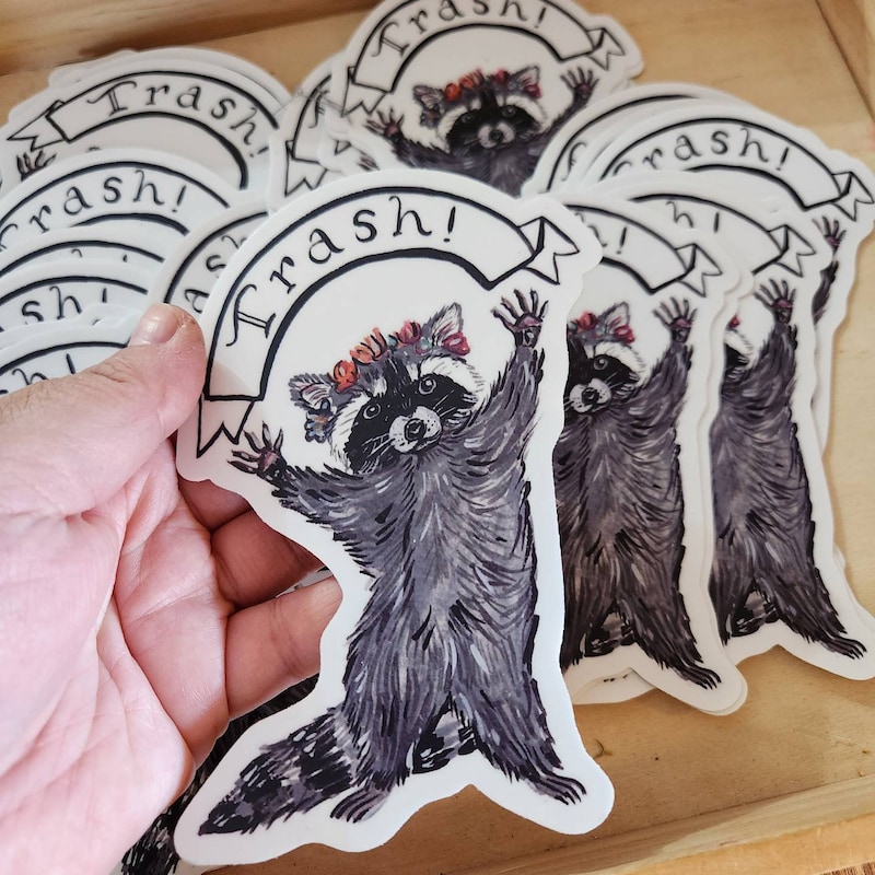 Trash Panda Stickers - Etsy