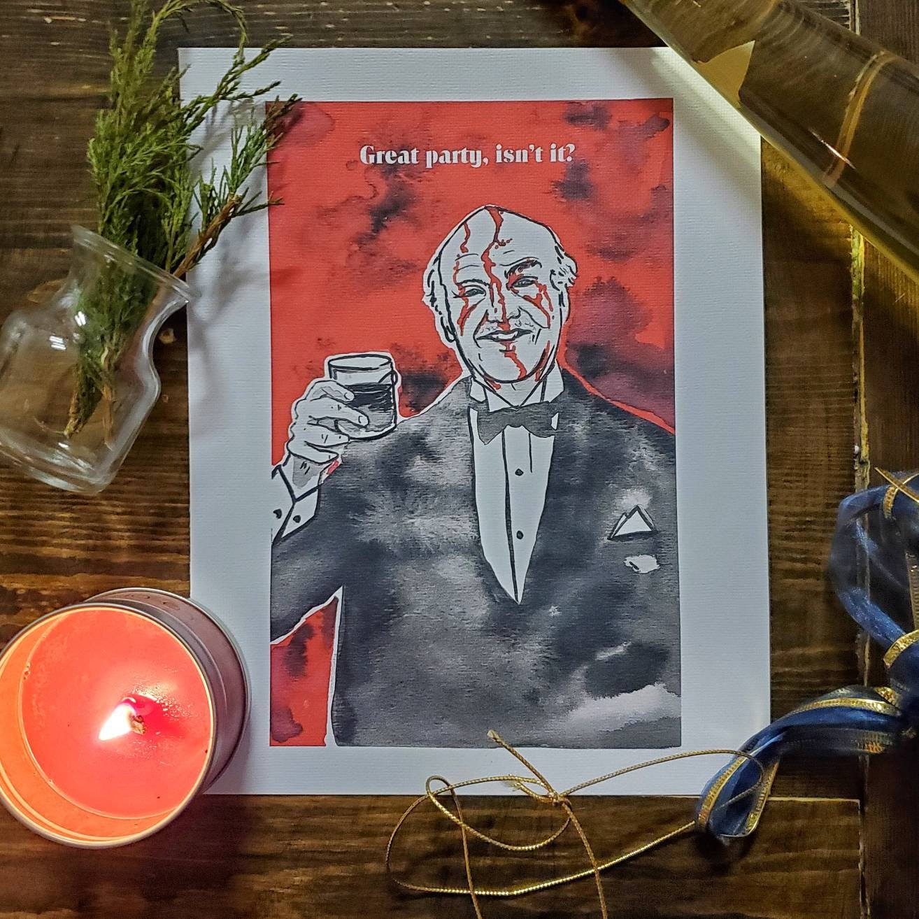 Horace Derwent The Shining print | Etsy