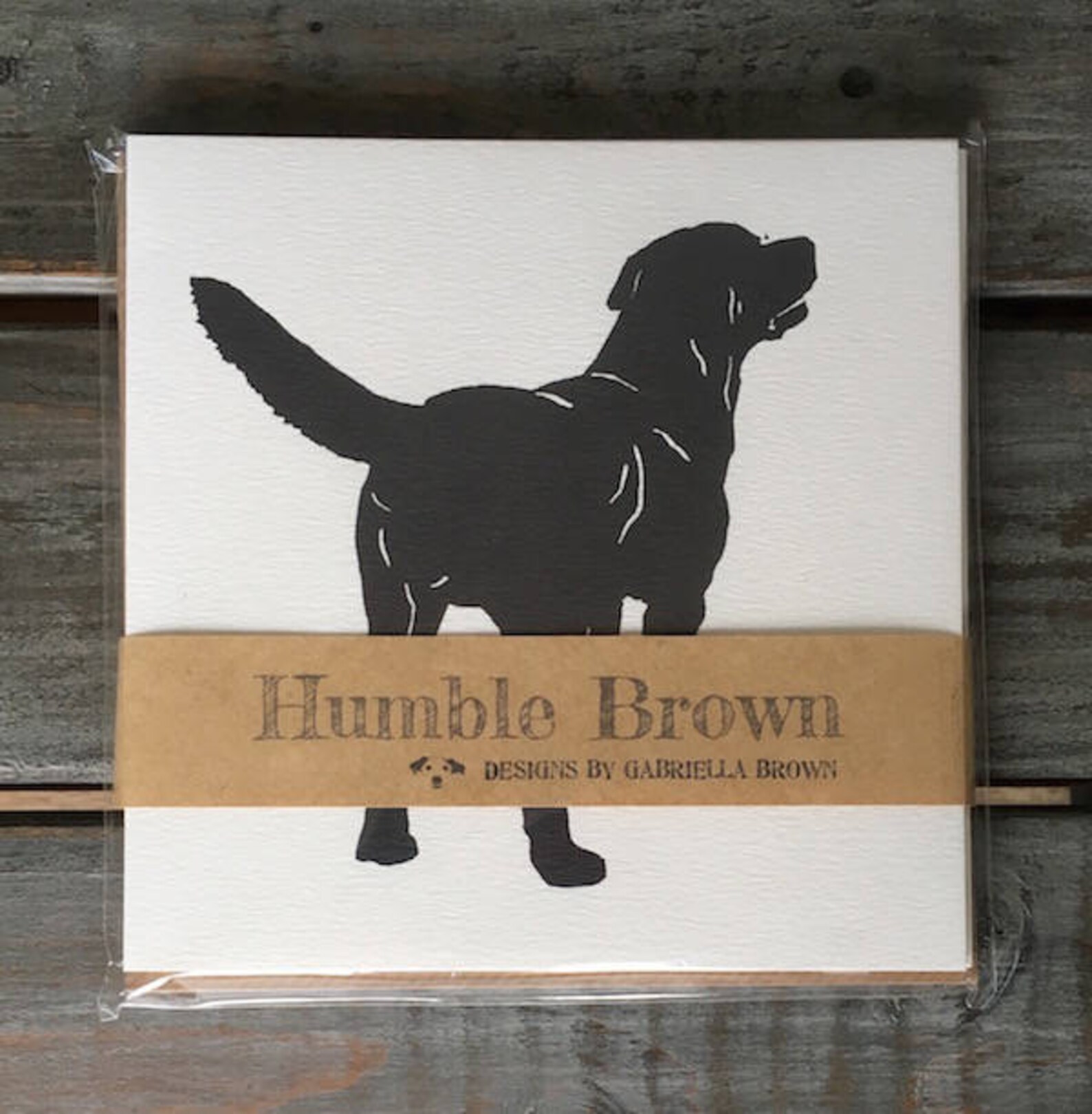 Labrador Card / Card Set // Black and White// Birthday // Black Lab ...