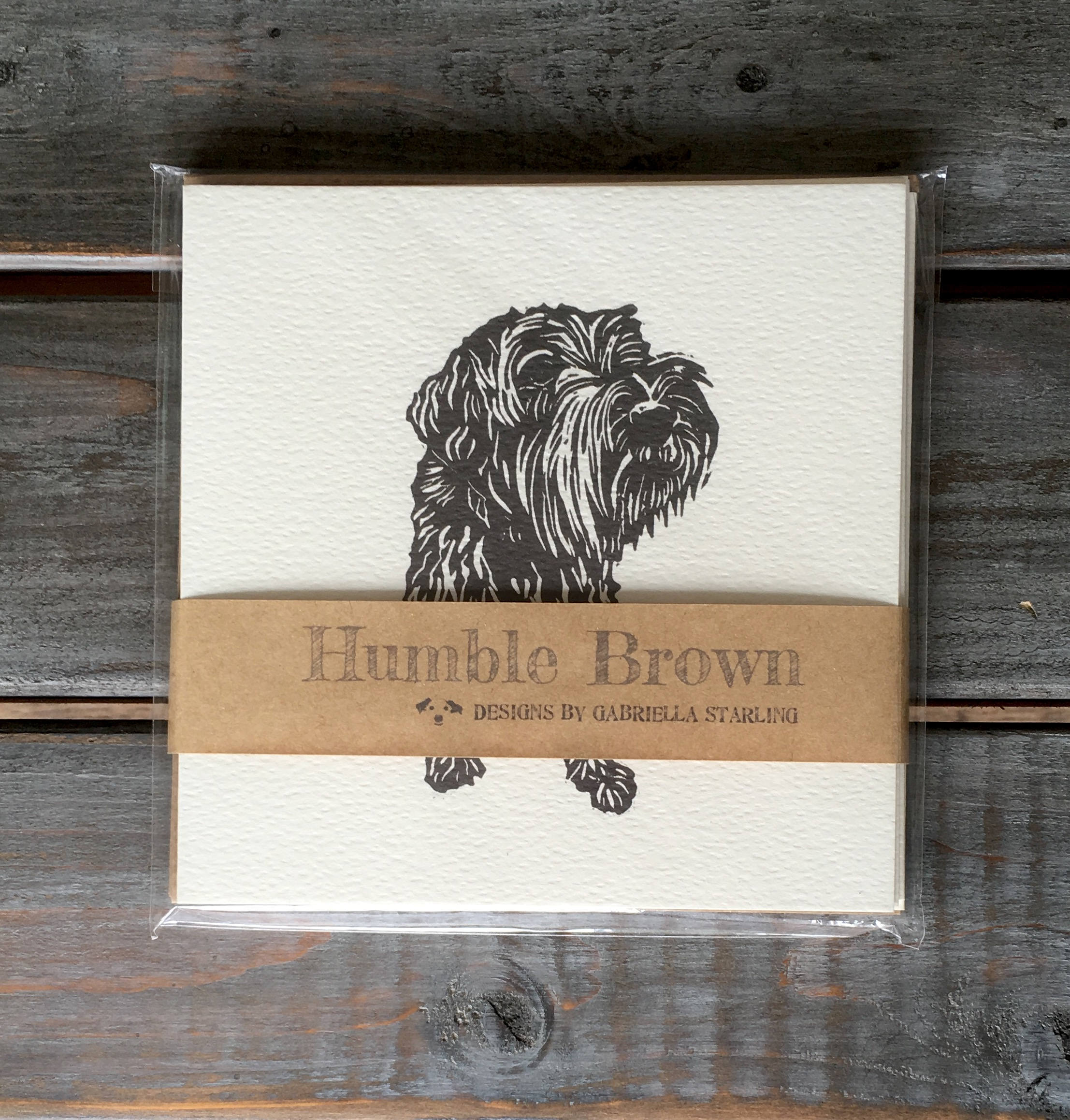 Oscar Dog Card / Card Set // Black and White// Birthday Gifts // Mixed ...