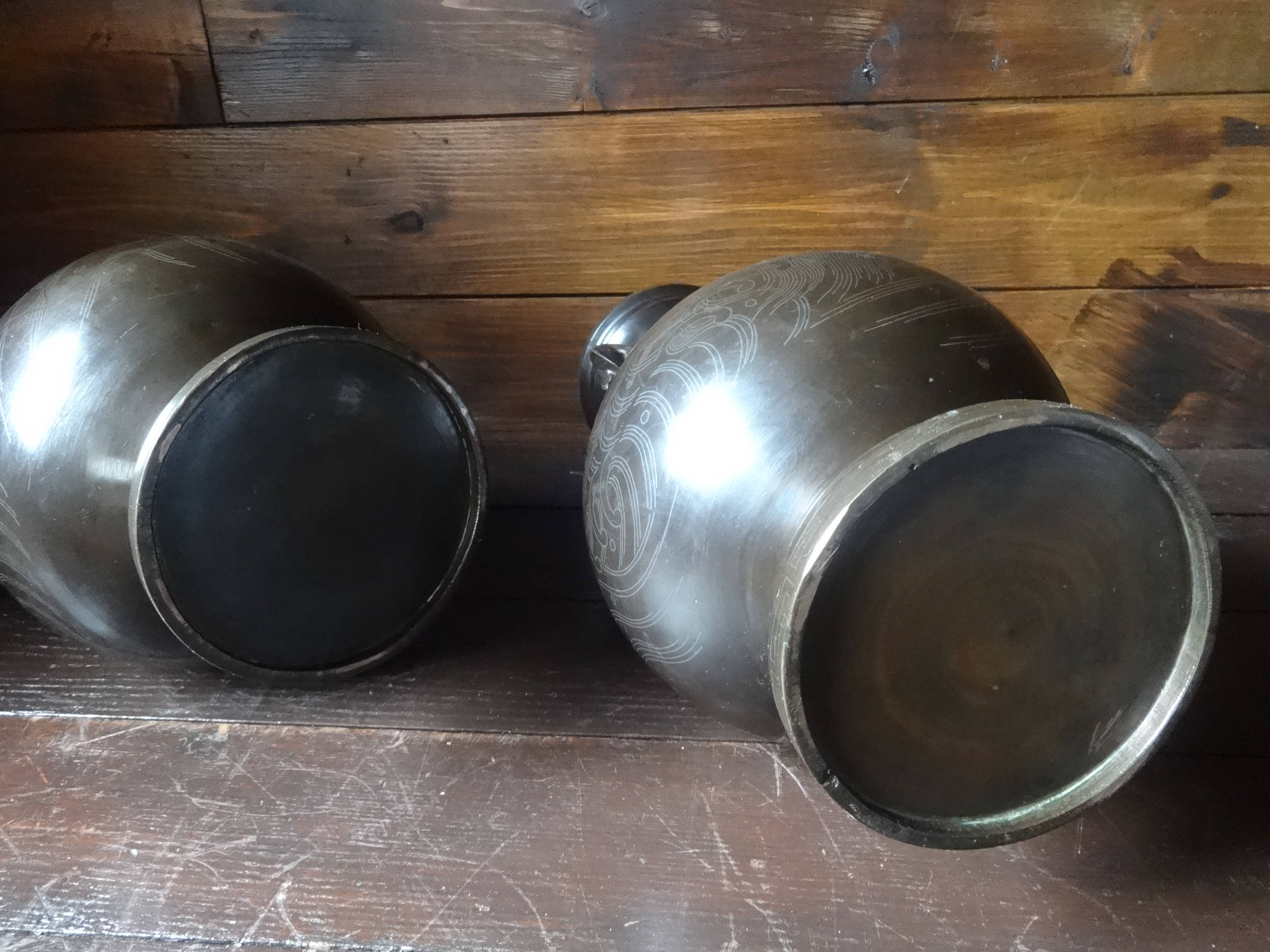 Antique Japanese Meiji With Minogame Turtle Details Import Bronze ...