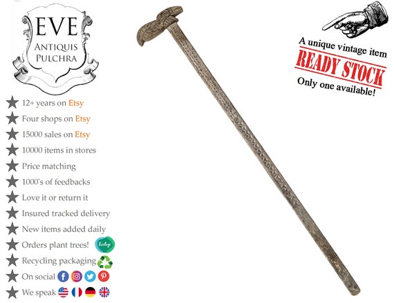 Vintage Australian Aboriginal Platypus Head Walking Stick - Etsy