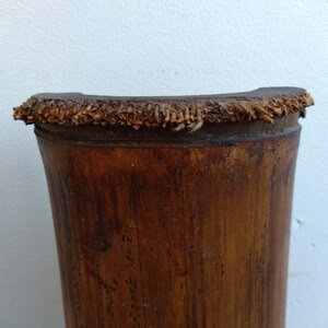 Vintage Chinese Hand Carved Bearded Smiling Buddha Face Bust Root ...