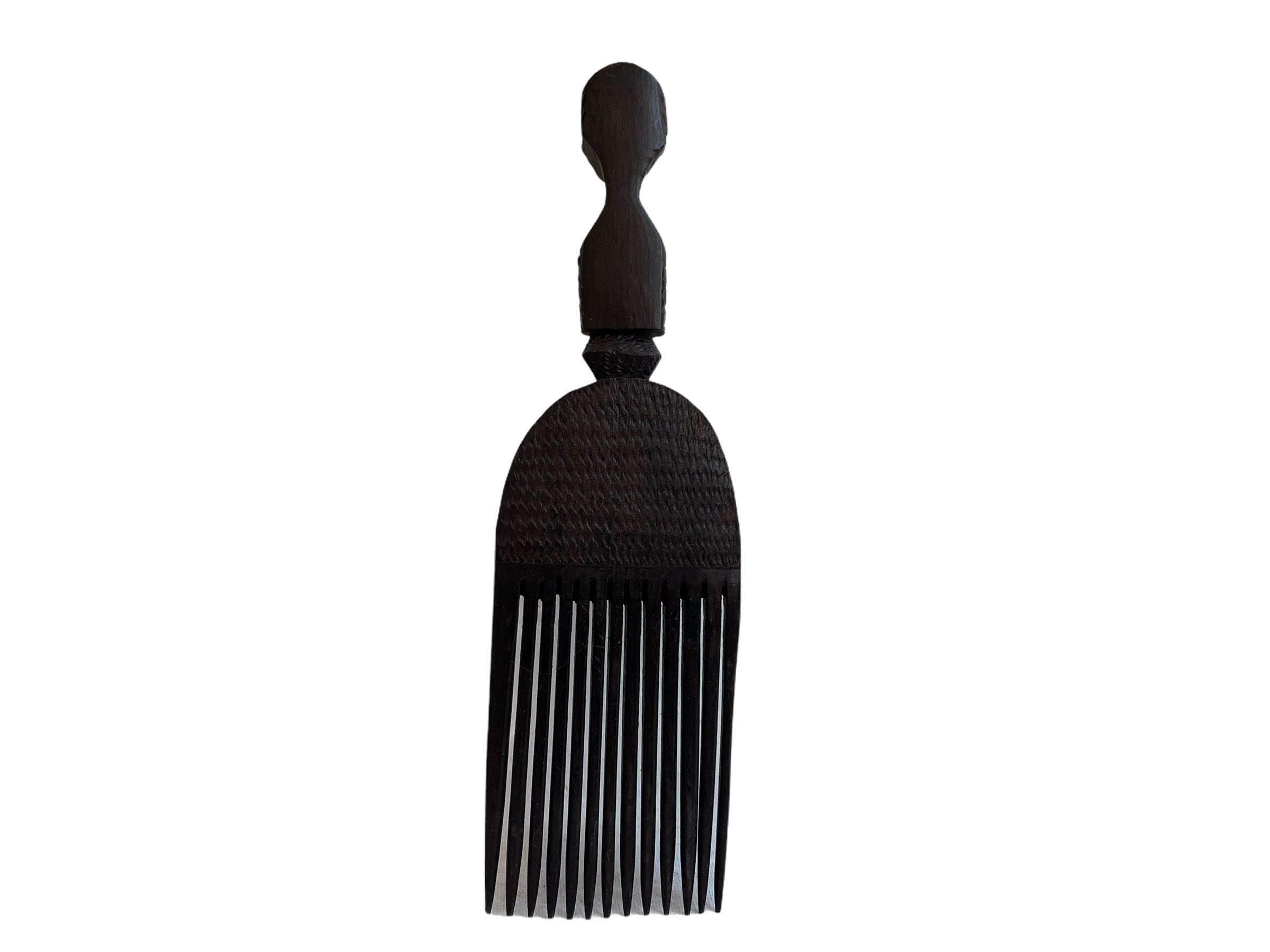 Vintage African Hair Comb Hair Afro Pick Detailed Carved Wood - Etsy
