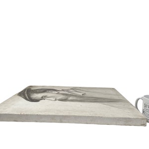 Vintage French Pencil Homage Drawing Sketch Study William Reskimer Hans ...