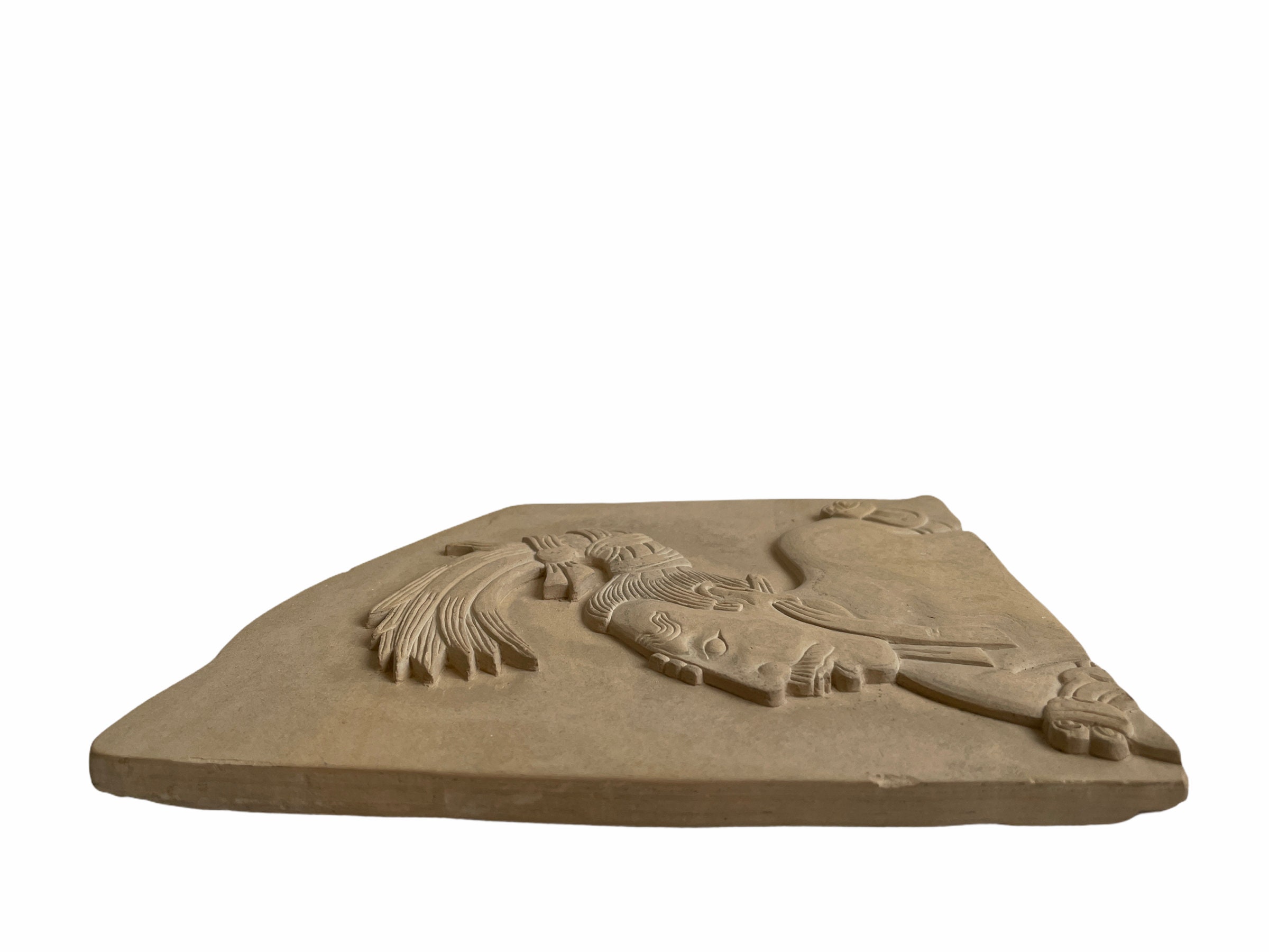 Vintage South American Maya Mayan Influence Decorative Plaster Clay ...