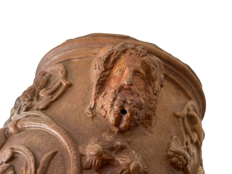 Antique Italian Satan Lucifer Faun Pot Terracotta Clay Catch-all Pen ...