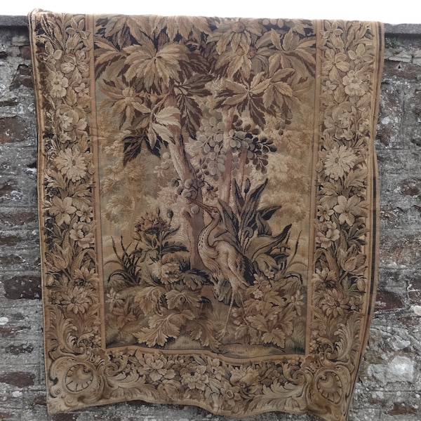French Antique Tapestry - Etsy