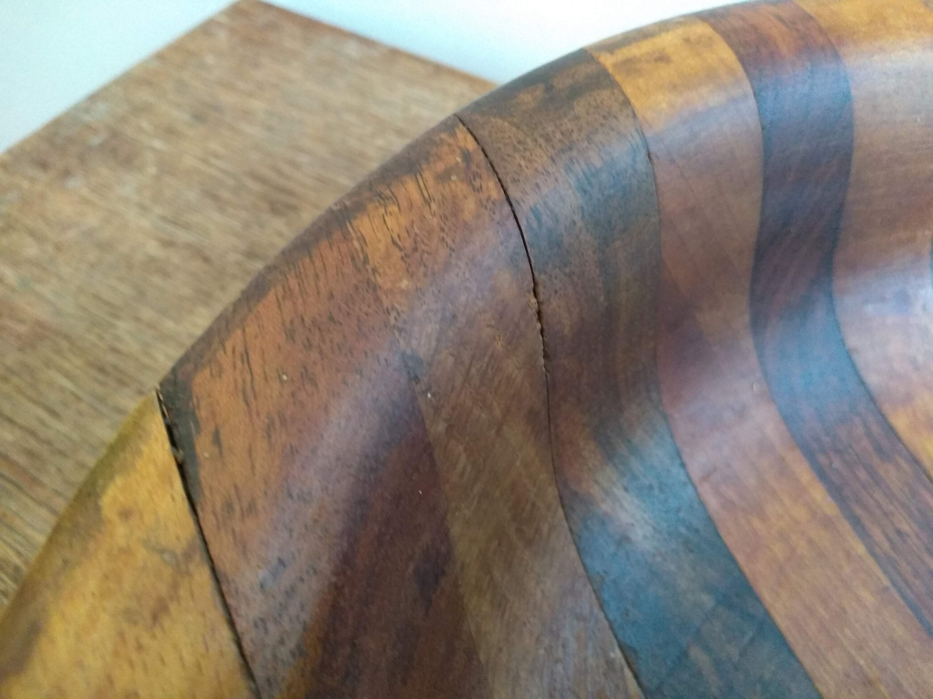 Vintage English Multi Layered Wood Wooden Serving Fruit Large | Etsy