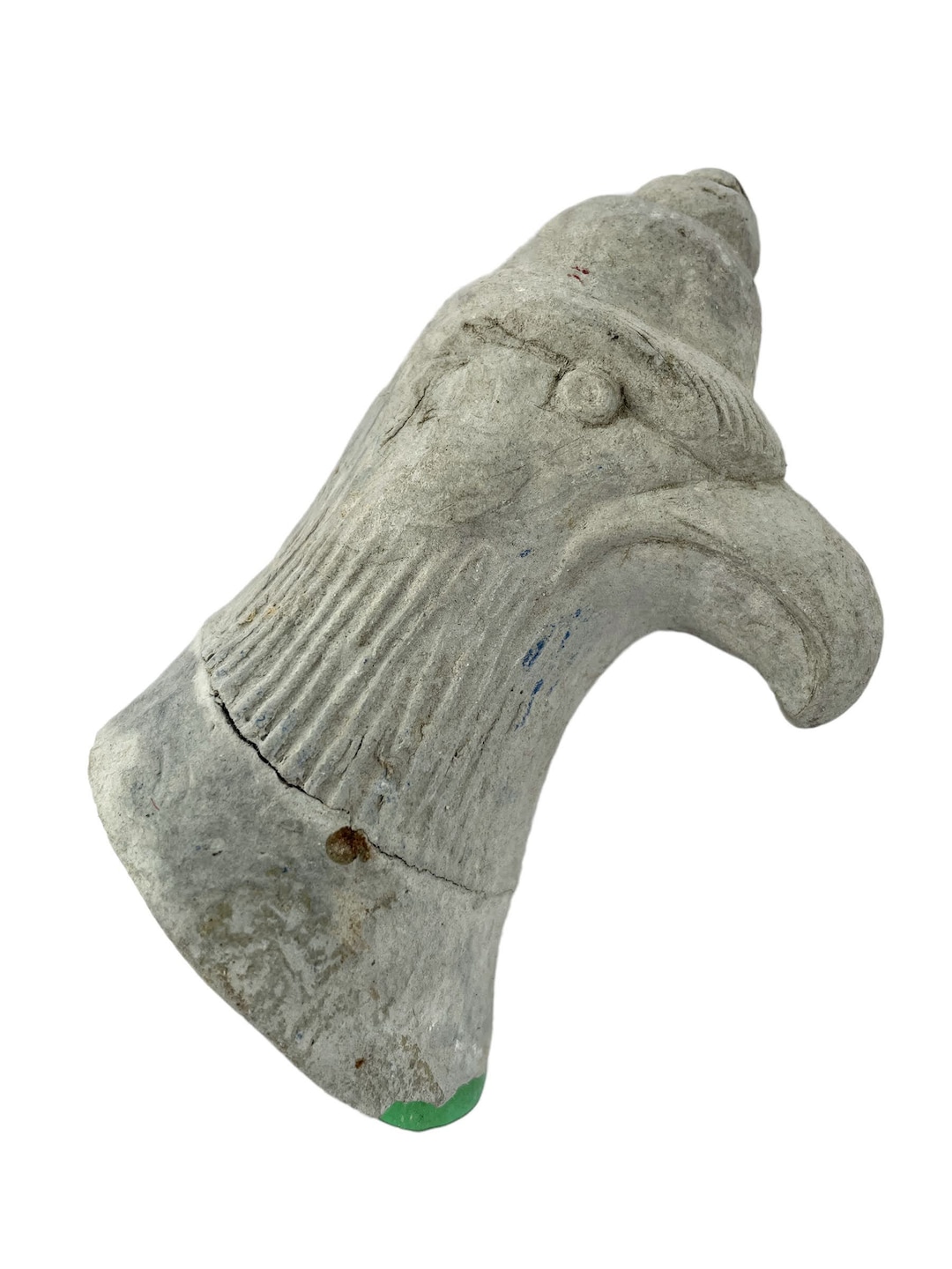 Vintage Marionette Puppet Head Plaster Toy Decorative Collectable ...