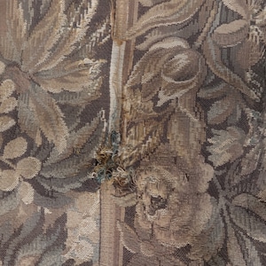 Antique French Chateau Long Large Wall Hanging Tapestry Tapestries ...