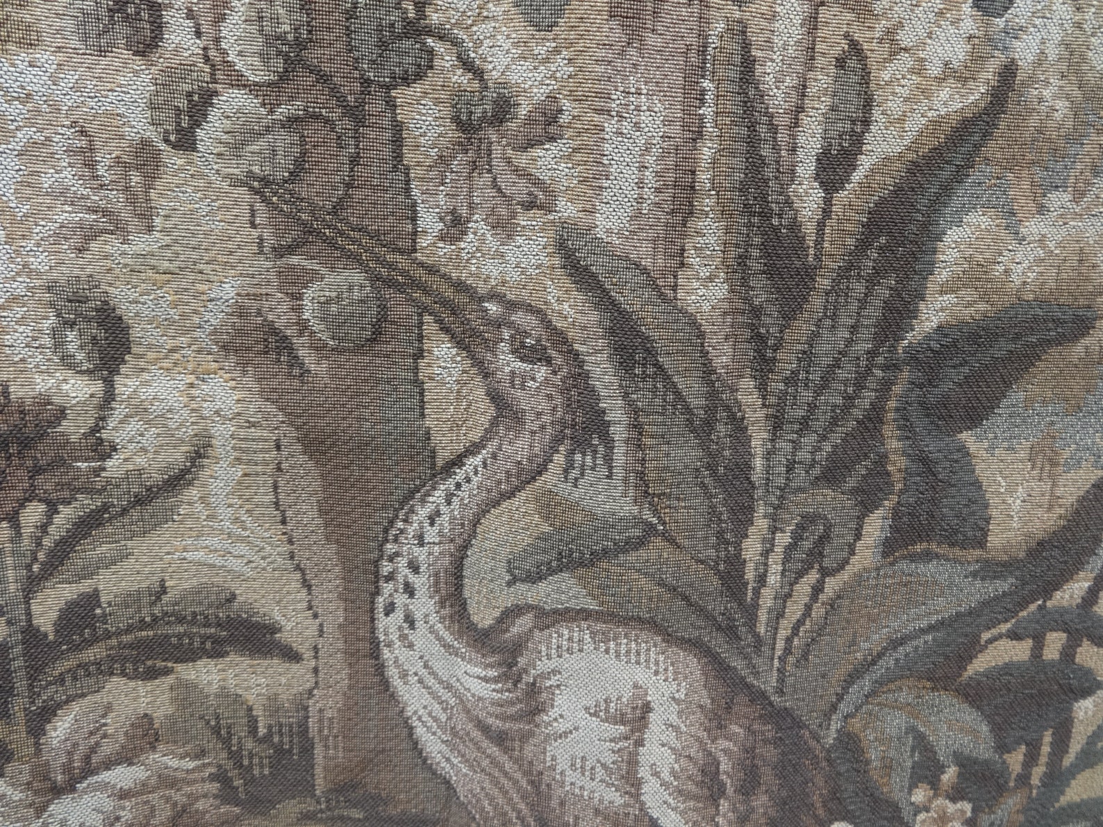 Antique French Chateau Extra Long Large Wall Hanging Tapestry ...
