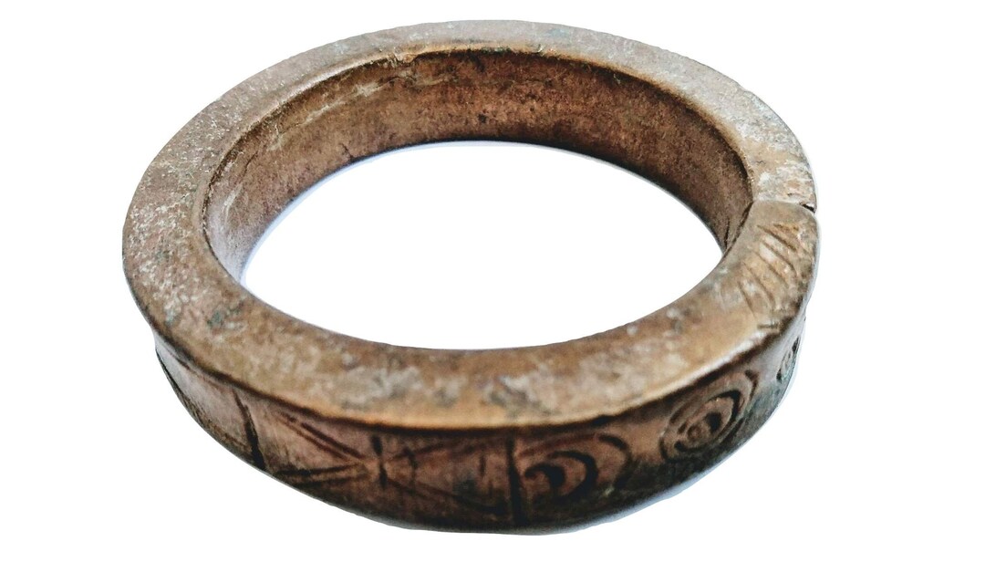 Vintage African Niger Baoulé Dogon Bronze Copper Manilla Currency ...