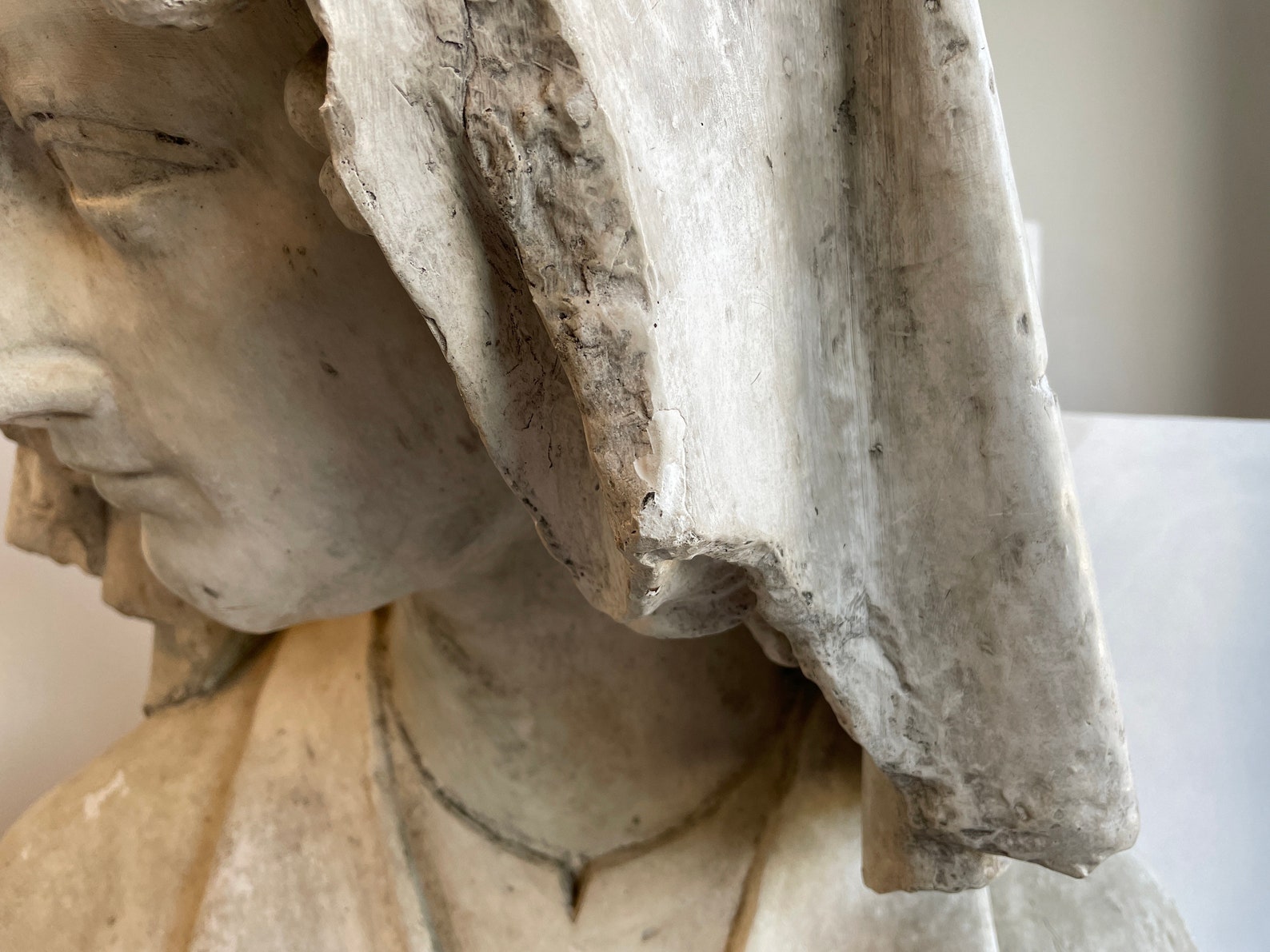 Vintage French Musee Du Louvre Plaster Lady Studio Reproduction Extra ...