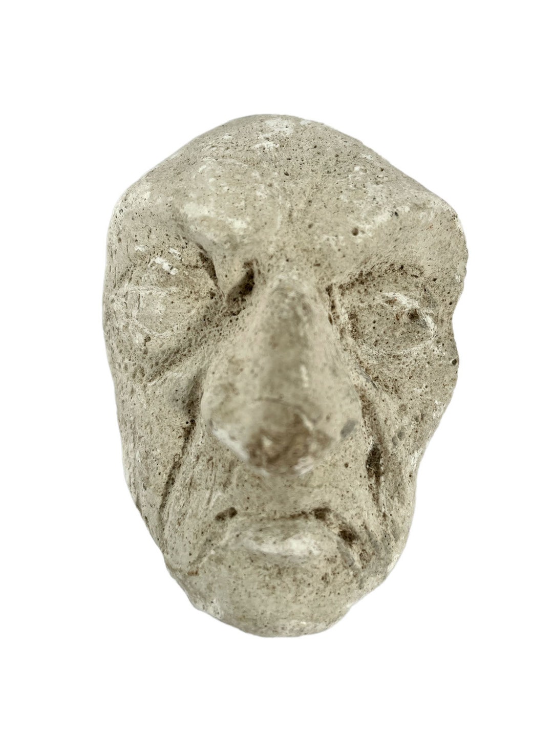 Vintage Marionette Puppet Head Plaster Toy Decorative Collectable ...