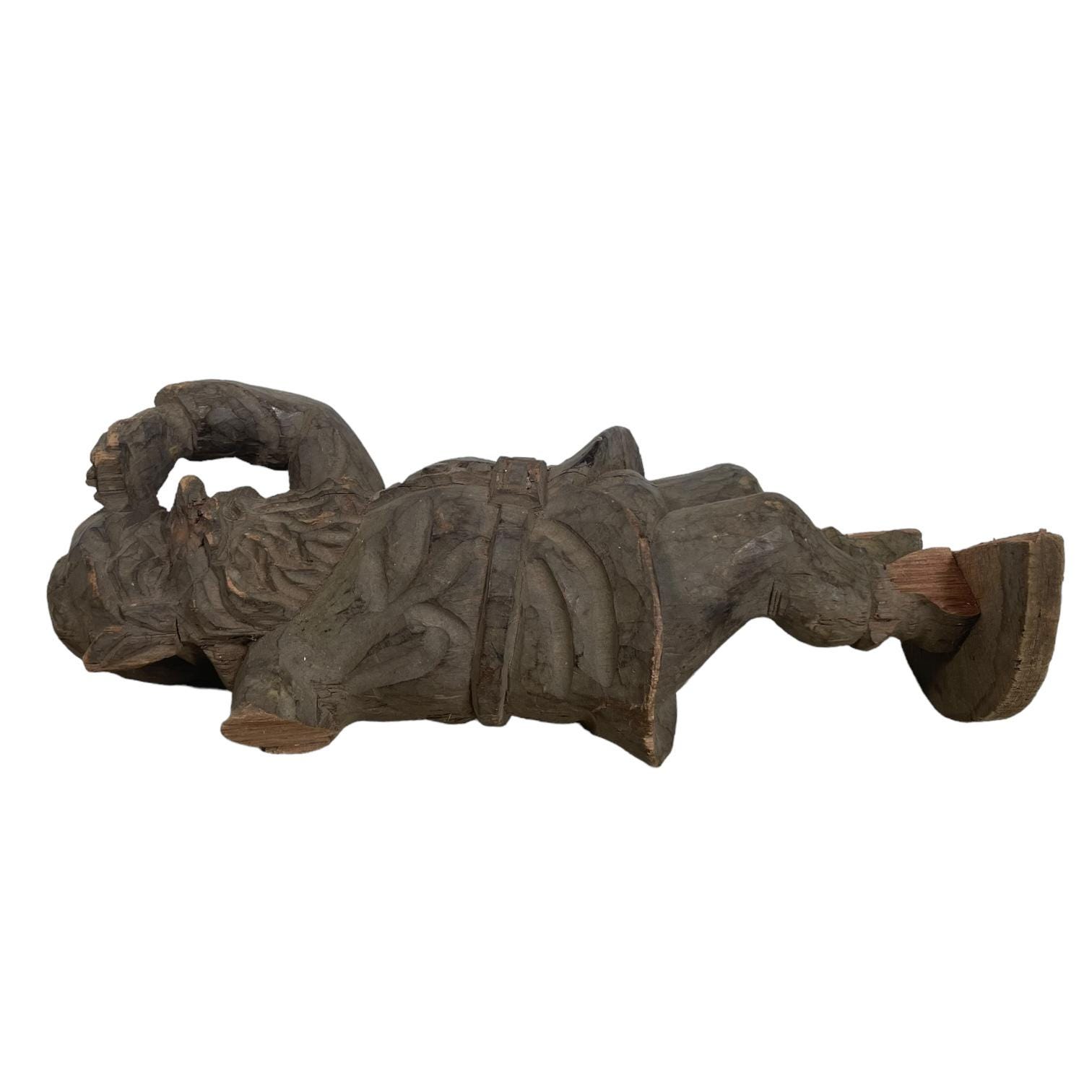 Vintage German Austrian Wooden Wood Carved Gnome Elf Decorative Hand ...
