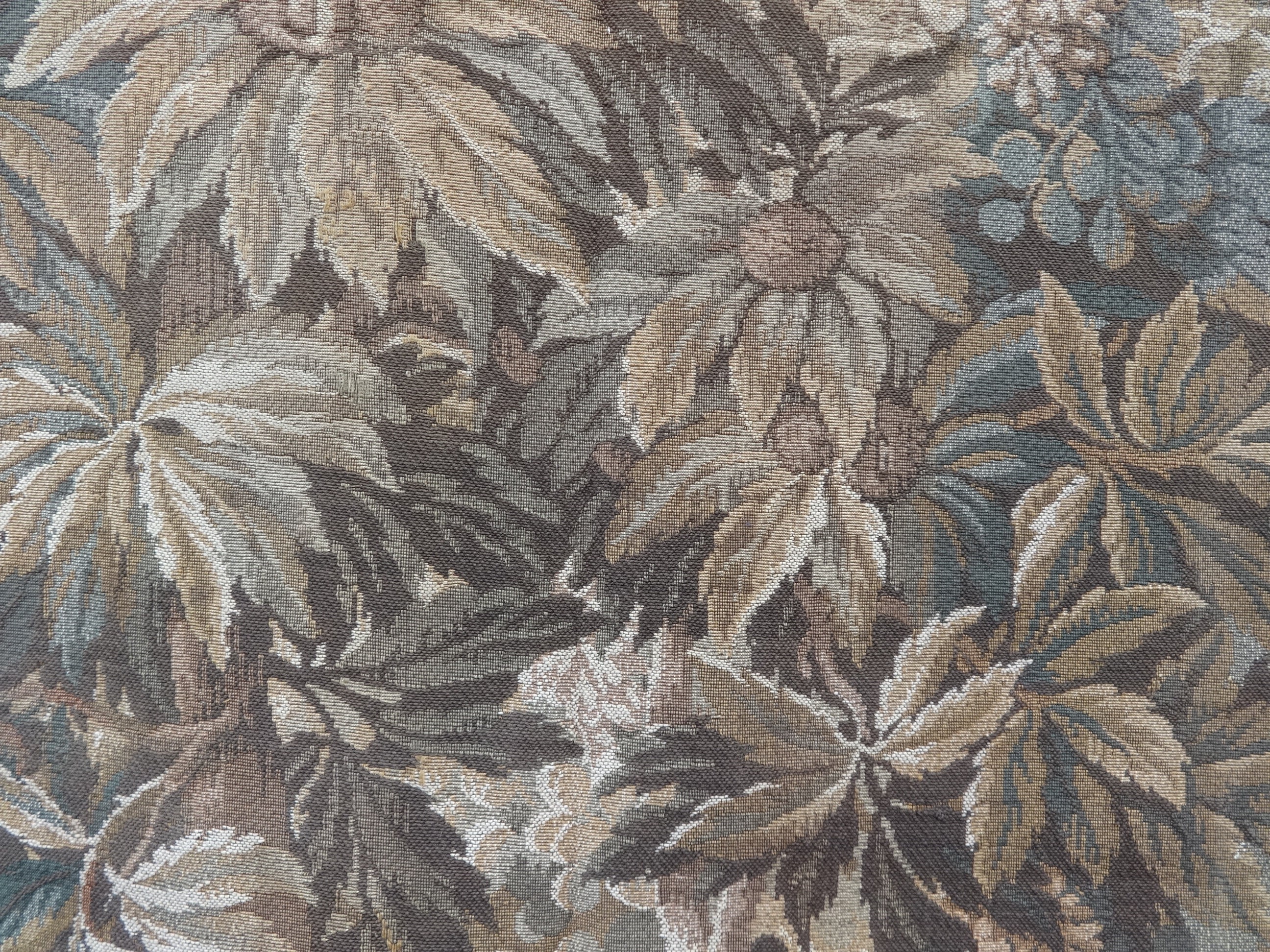 Antique French Chateau Extra Long Large Wall Hanging Tapestry ...