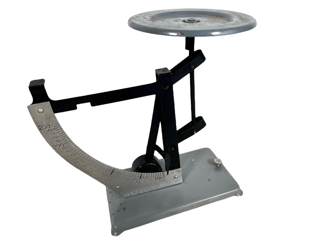 Vintage French Light Weighing Scales Letter Desktop Desk Shop ...