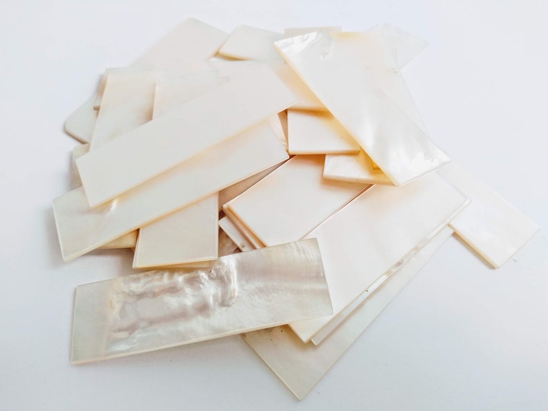 Vintage Chinese INDIVIDUAL Mother Of Pearl MOP Rectangular | Etsy