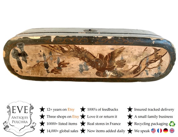 Antique Asian Japanese Quill Feather Pencil Brush Calligraphy | Etsy