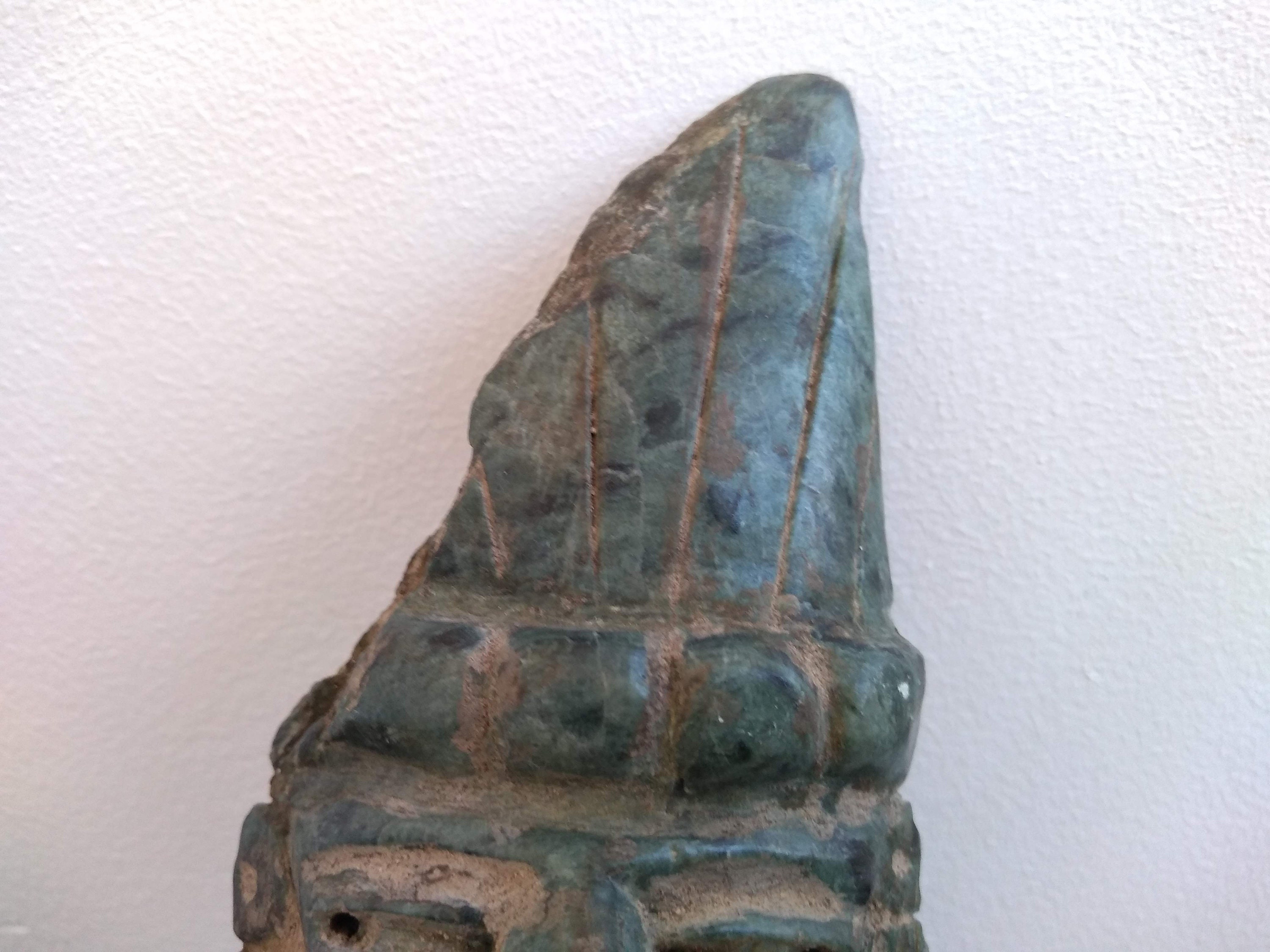 Antique Mexican Aztec Green Jade Hand Carved Figurine Ornament | Etsy