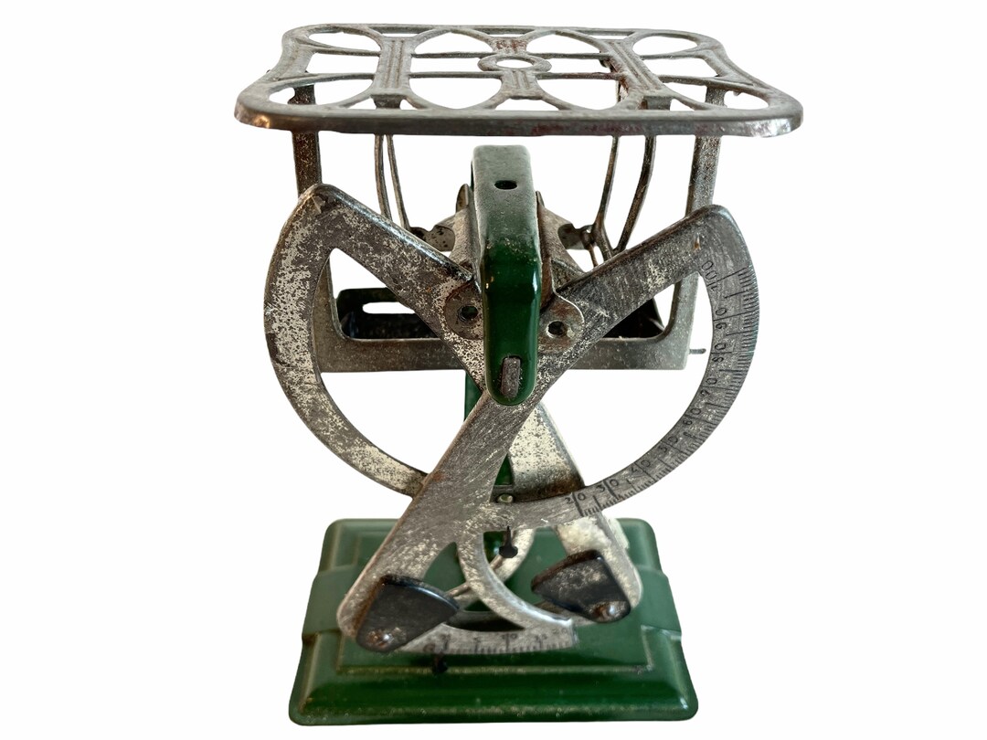 Vintage French Light Weighing Scales Letter Desktop Desk Shop ...