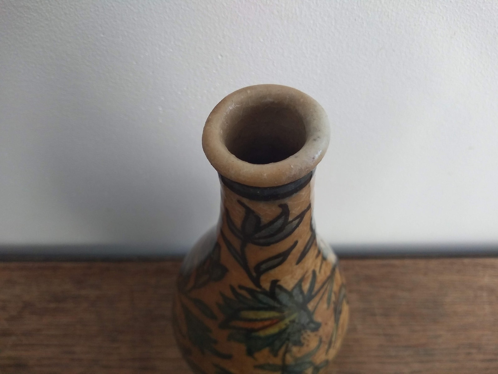 Antique Middle Eastern Pottery Stoneware Stork Heron Decorated - Etsy