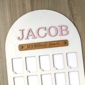 School Years Photo Frame for Student Pictures Preschool to Graduation ...