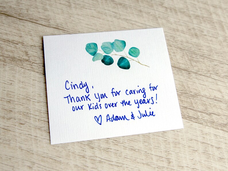 Handwritten Note Card | Etsy