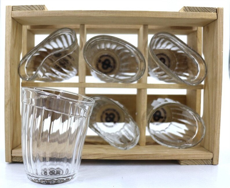 Wine or Whiskey Tipsy Glasses Set of 6 Drinking Glasses - Etsy