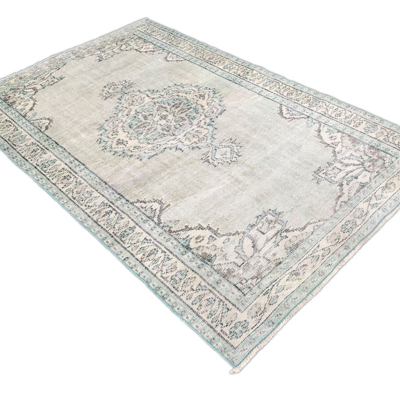 Green Overdyed Rug - Etsy