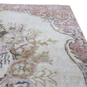 5x8 Rug, Boho Pastel Rug, Vintage Turkish Rug, Aztec Rug, Trend Rug ...