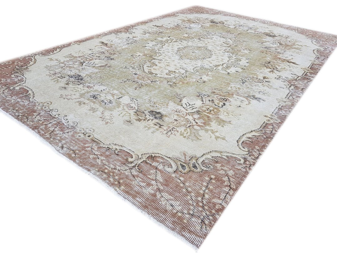 5x8 Rug, Boho Pastel Rug, Vintage Turkish Rug, Aztec Rug, Trend Rug ...