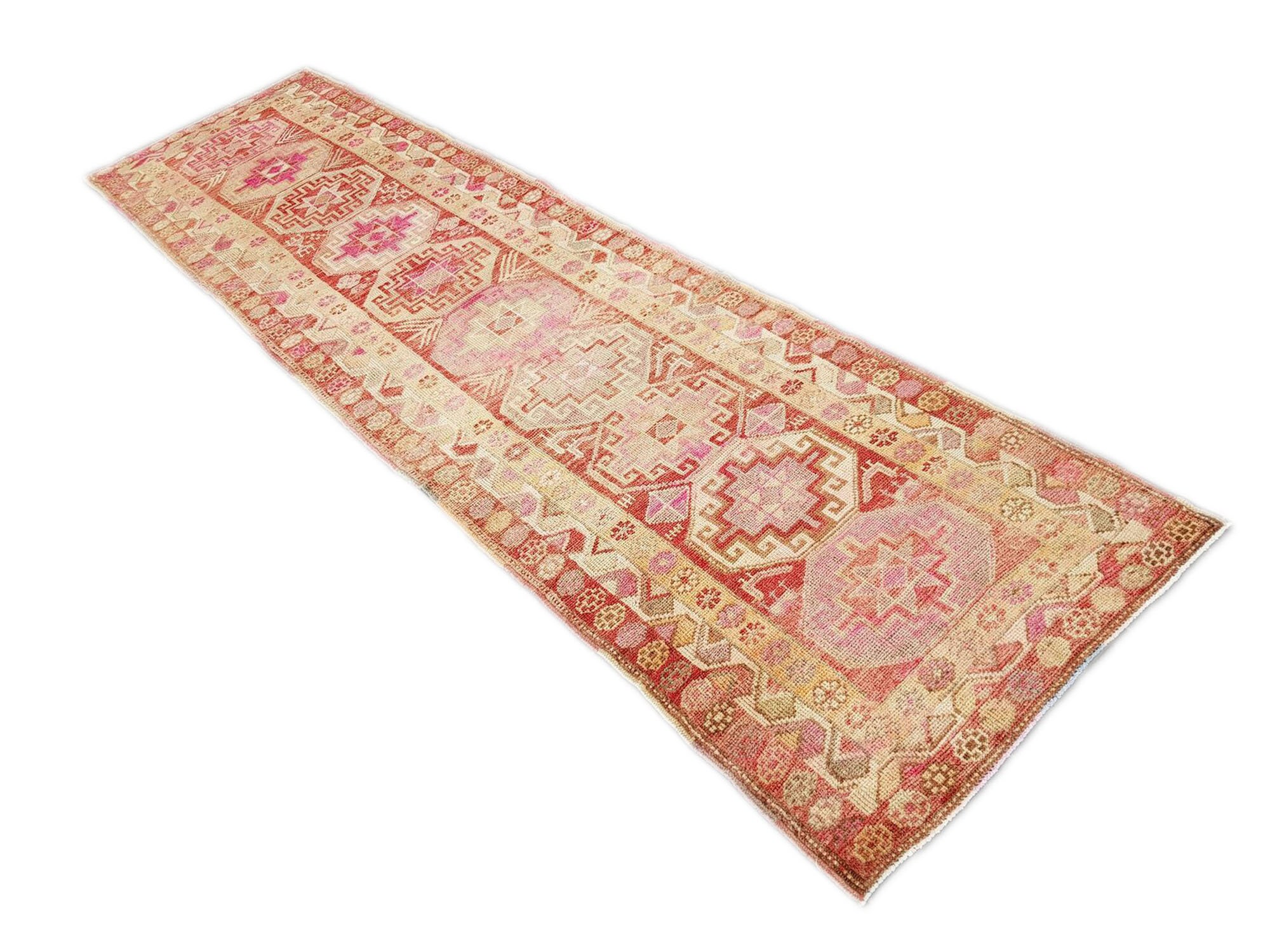 Handmade Nomad Decor 3x11 Runner Distressed Turkish Runner - Etsy