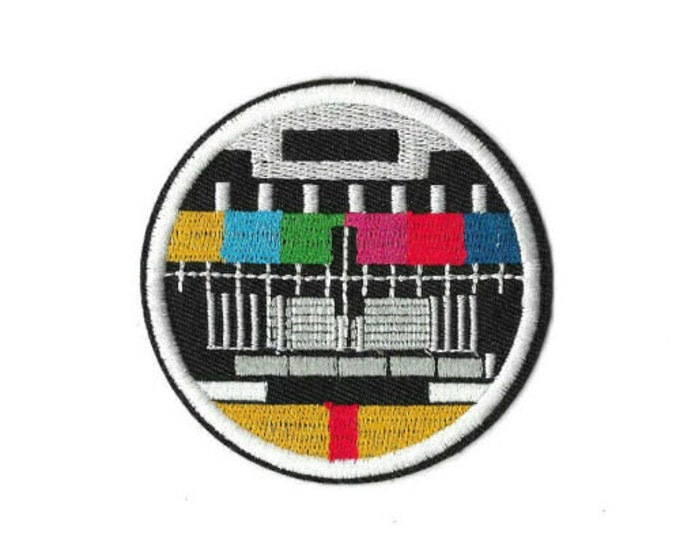 Retro TV Patch - Etsy