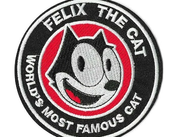 Felix the Cat Patches Felix Iron on Patches Iron on Patch Patches for ...