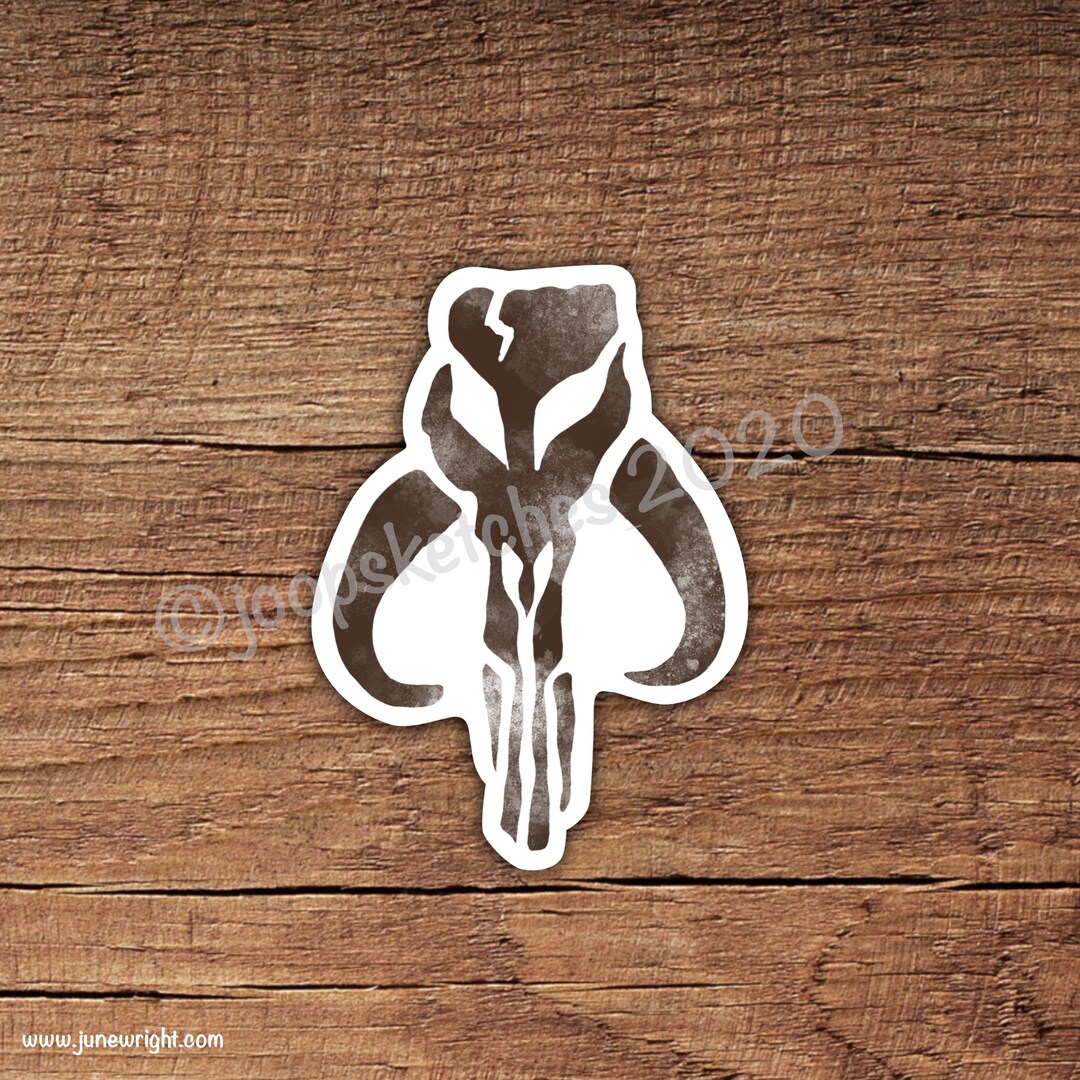 Mythosaur Skull Sticker Vinyl Sticker Waterbottle Sticker - Etsy