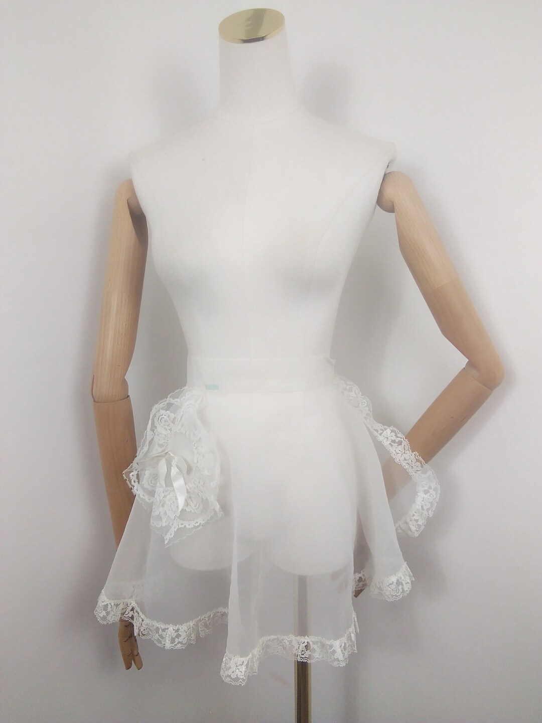 1940s White Frill Apron - Etsy