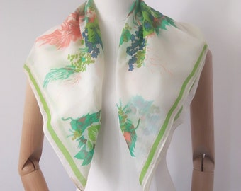 1950s Scarf - Etsy