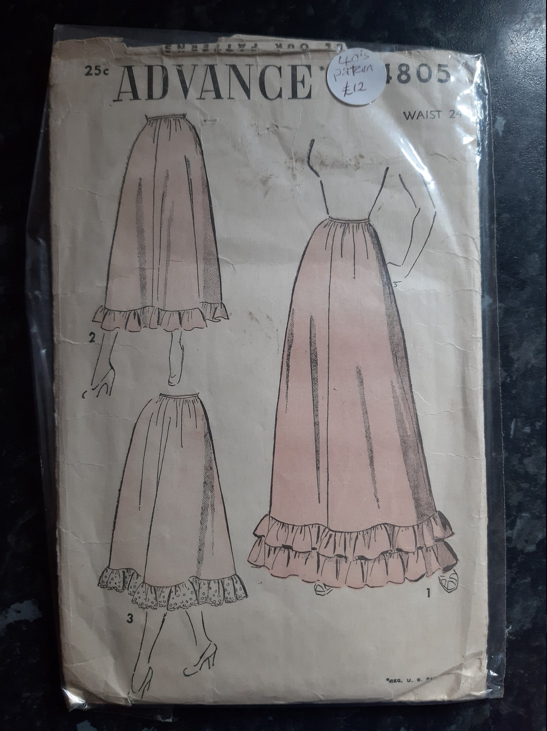 1940s Paper Patterns - Etsy