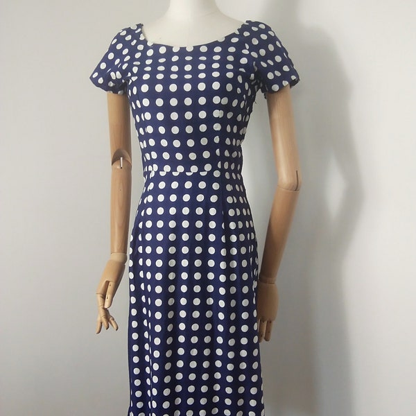 Navy Pencil Dress - Etsy UK