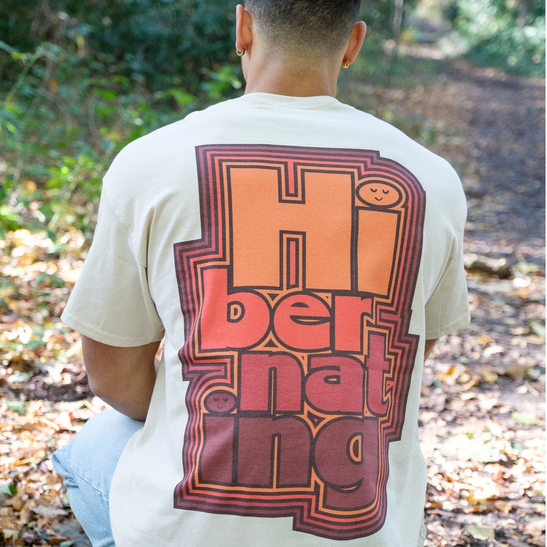 Hibernating Men's Slogan T-shirt - Etsy