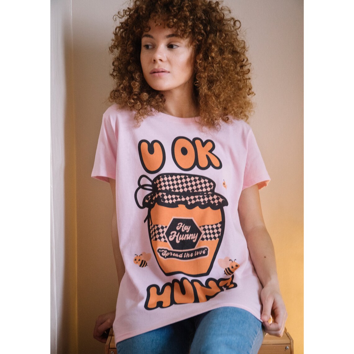 U OK Hun Women's Slogan T-shirt - Etsy